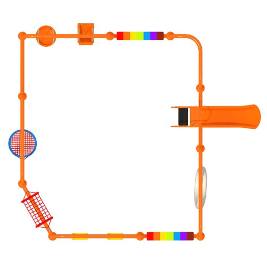Columpio Múltiple - Evolution Bioparques